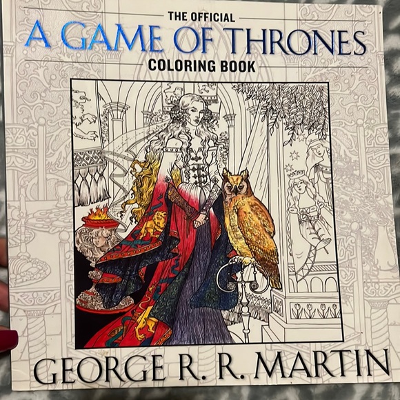 Games | The Official A Game Of Thrones Coloring Book | Poshmark